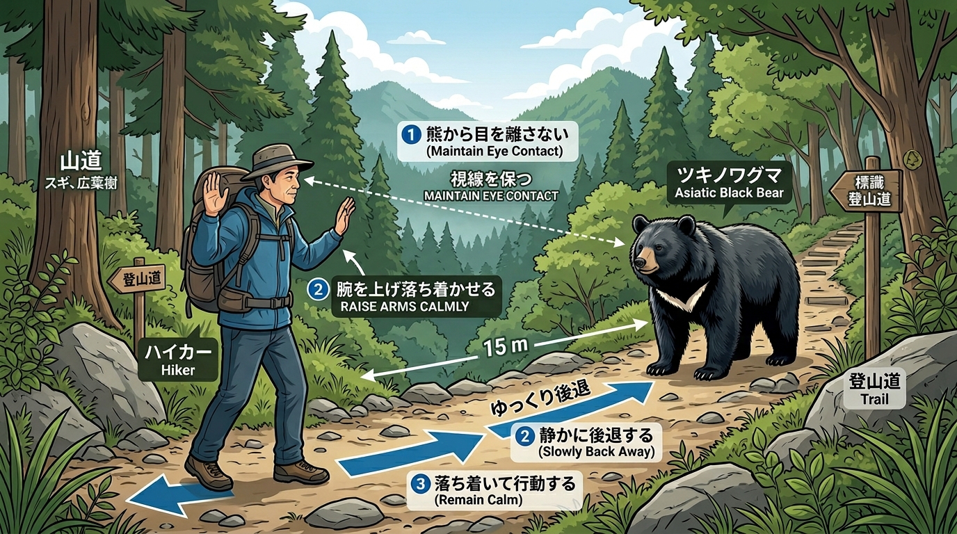 【2026年版】山中湖の熊出没情報と安全対策ガイド | 山中湖ガイド